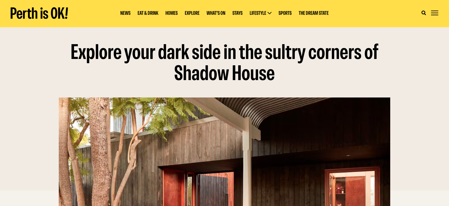 Explore your dark side in the sultry corners of Shadow House - ZSA ZSA Property